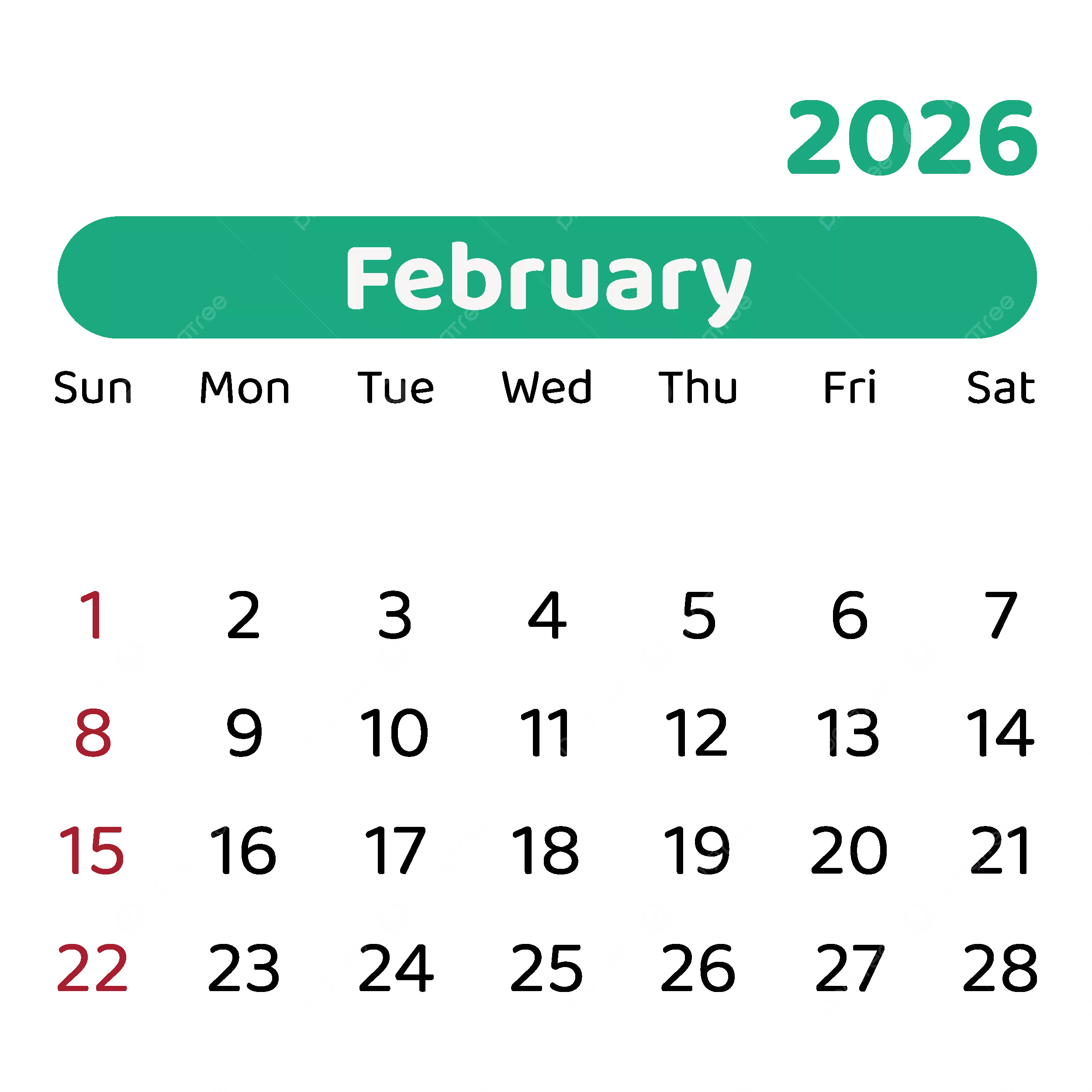 Descubre el Calendario Completo de Febrero 2026 - Factor Fintec